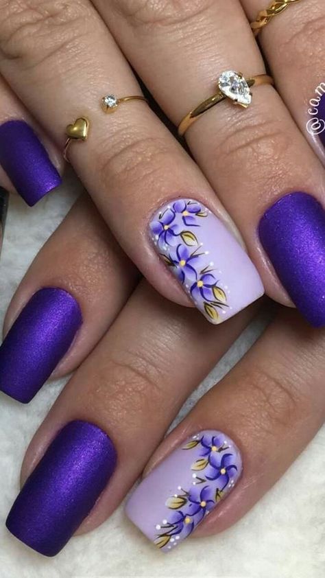 46 Captivating Purple Nail Designs You'll Love to Flaunt! - DIY Discovers