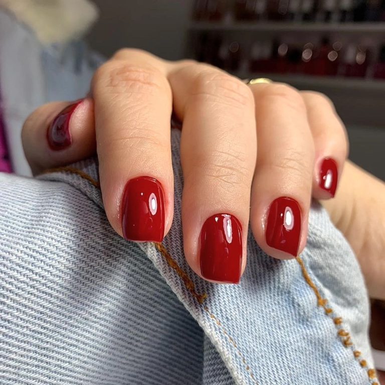 Cherry Red Nails 21 Ideas: Bold, Elegant, and Versatile - DIY Discovers