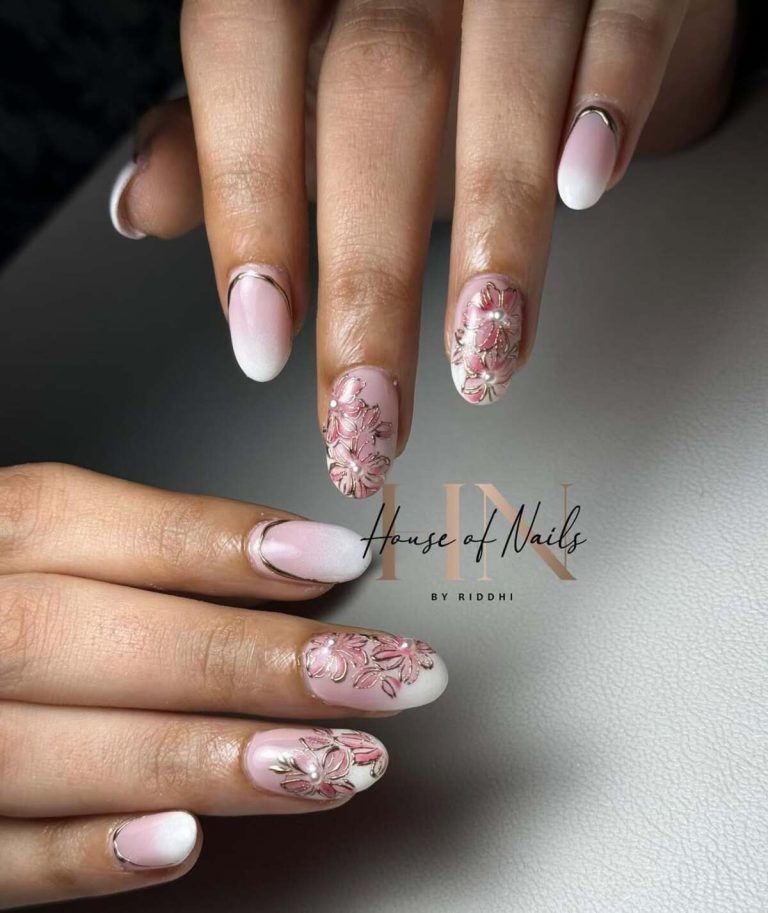 27 Stunning French Tip Nails with a Spring Twist - DIY Discovers